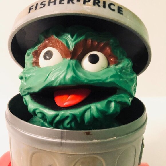 Muppets | Toys | Vintage Muppets Pop Up Pull Toy Sesame Street Oscar ...